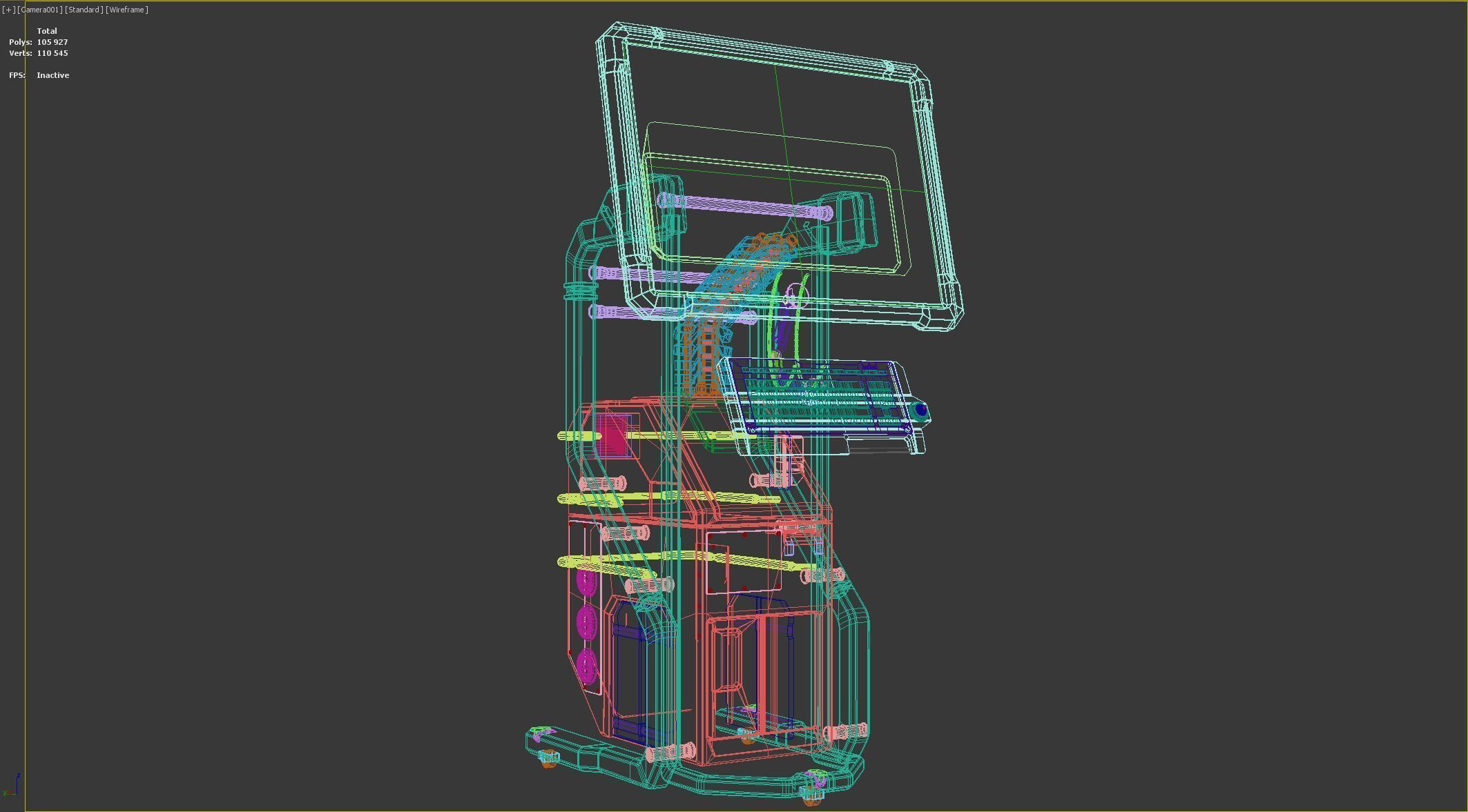 Sci-fi Terminal 3D model | CGTrader