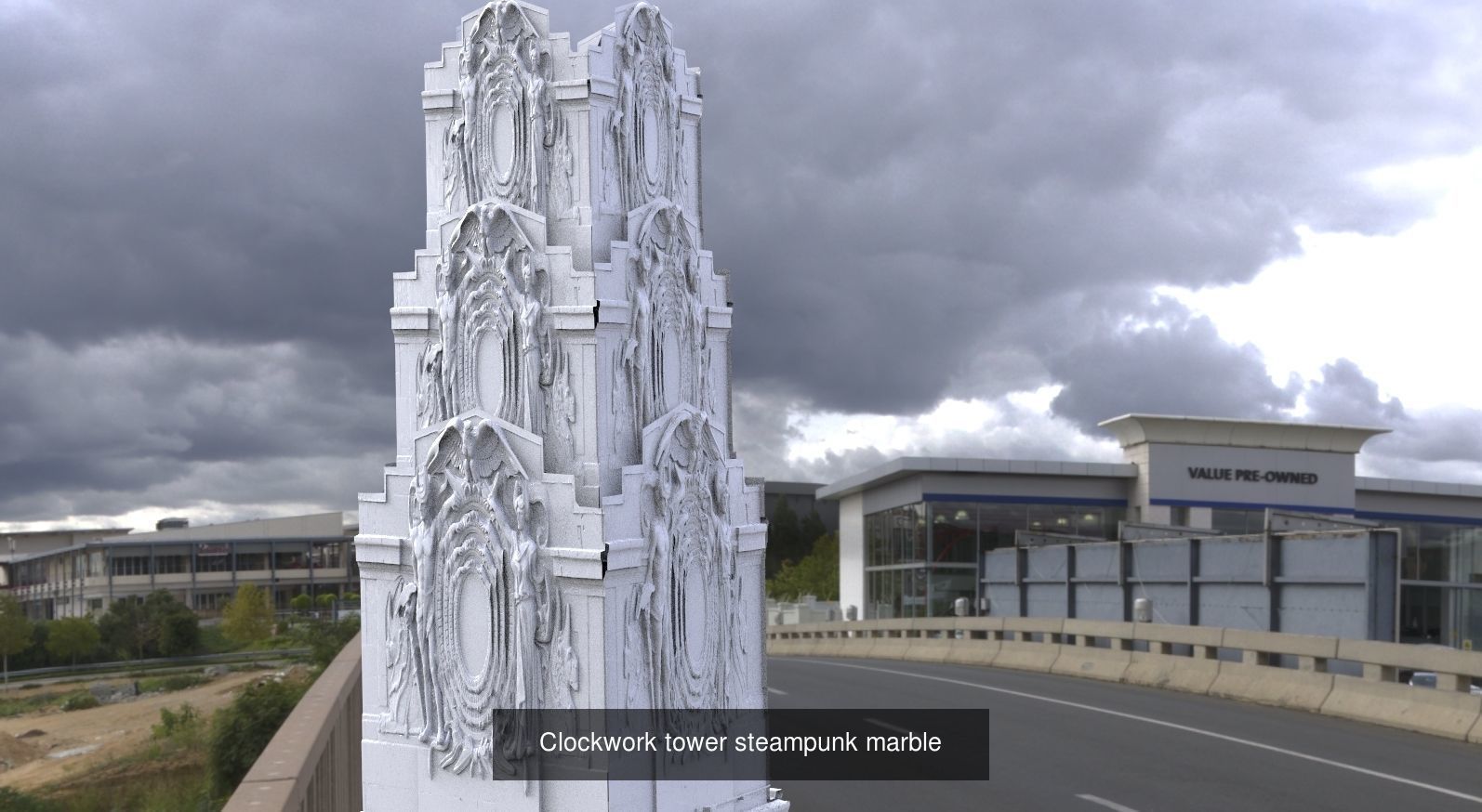 Victorian Steampunk Collection Architecture | CGTrader