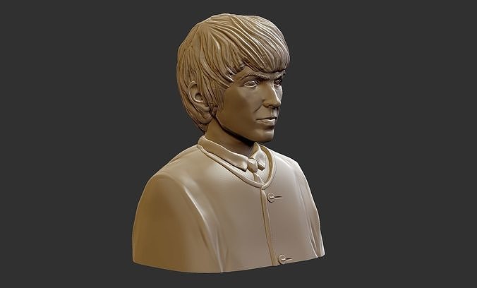 George Harrison 3D model 3D printable | CGTrader