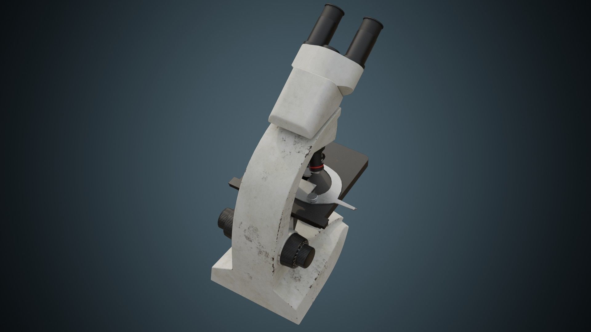 3D model Microscope 2B VR / AR / low-poly | CGTrader