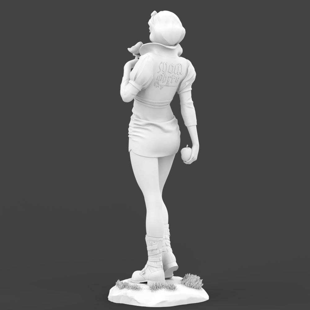 Snow White 3D model 3D printable | CGTrader