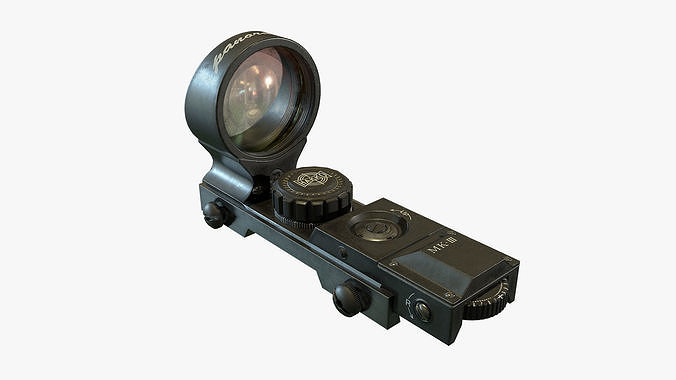 3D model Optical Scope Panorama mk3 VR / AR / low-poly | CGTrader