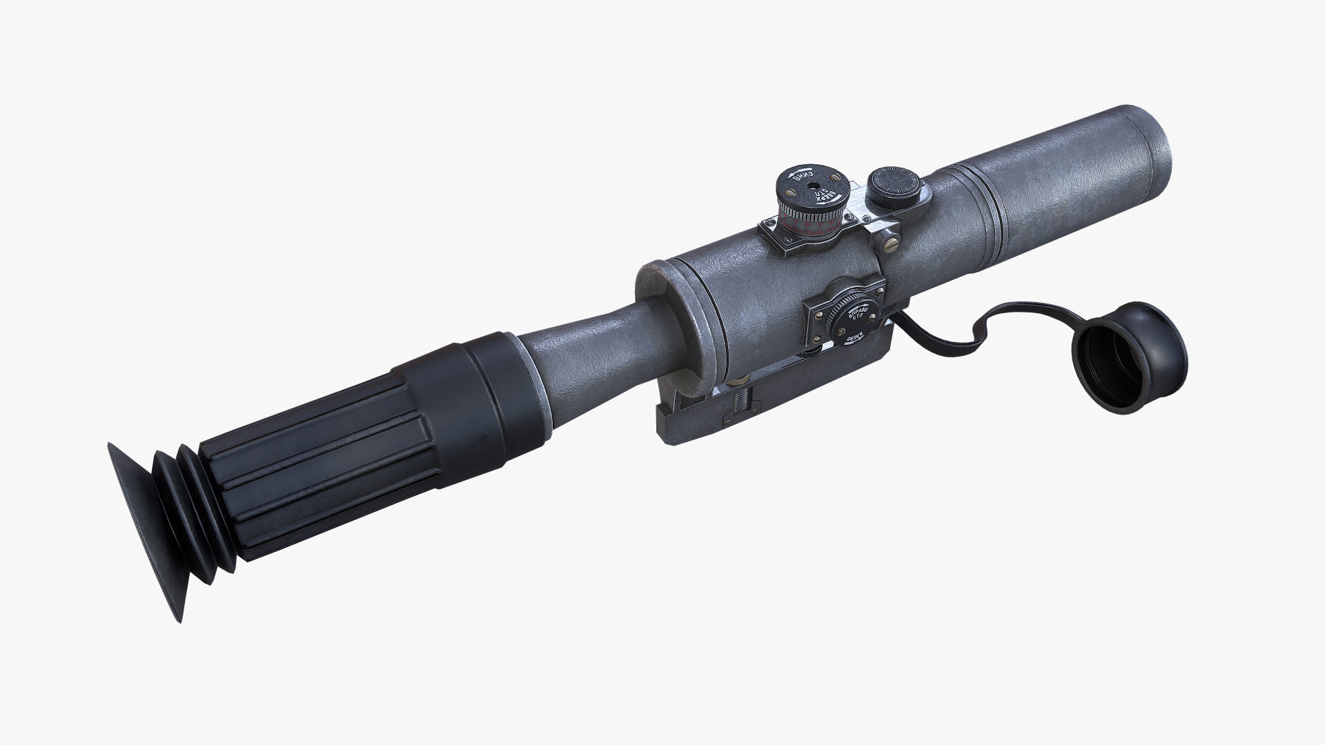 3D model Optical Scope SVD VR / AR / low-poly | CGTrader