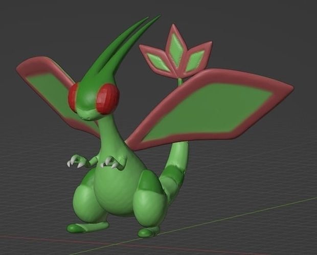 Flygon 3D model 3D printable | CGTrader