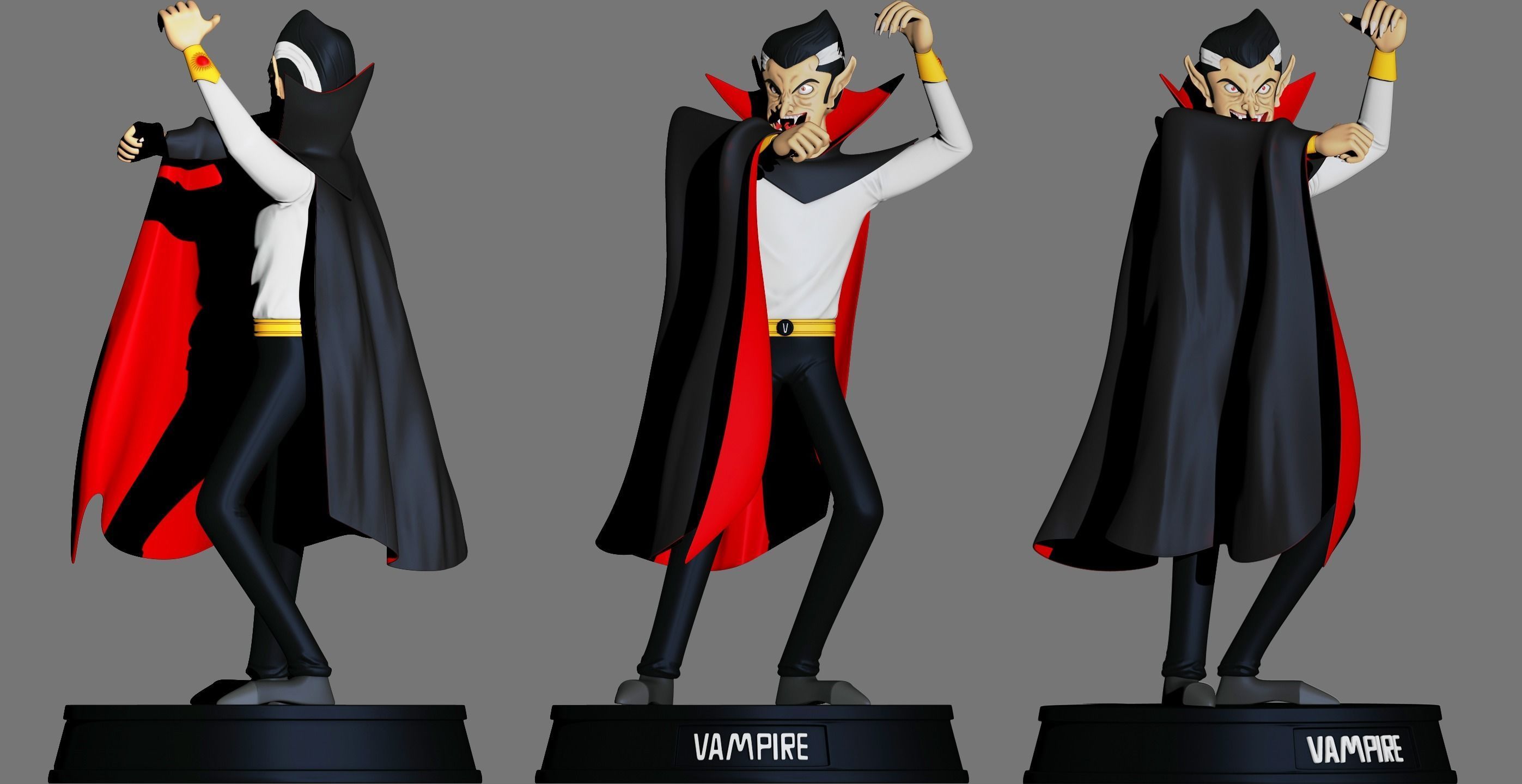Vampire toy for 3d printing 3D model 3D printable | CGTrader