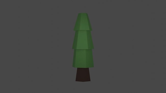 Low-Poly Tree free VR / AR / low-poly 3D model | CGTrader