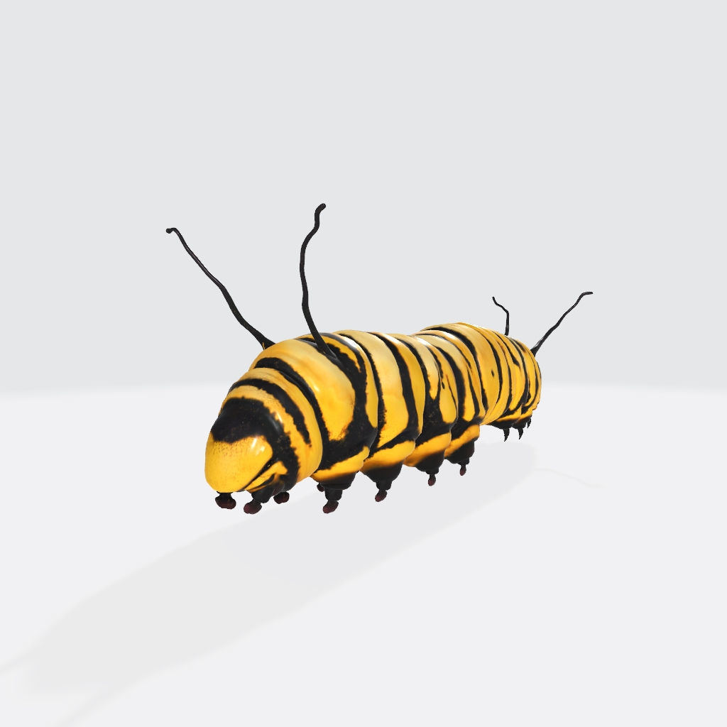 Caterpillar 3D Model Ready to Print 3D model 3D printable | CGTrader