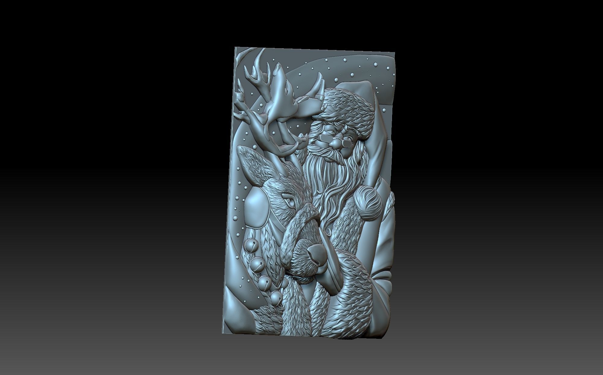 Santa Claus 3D model 3D printable | CGTrader
