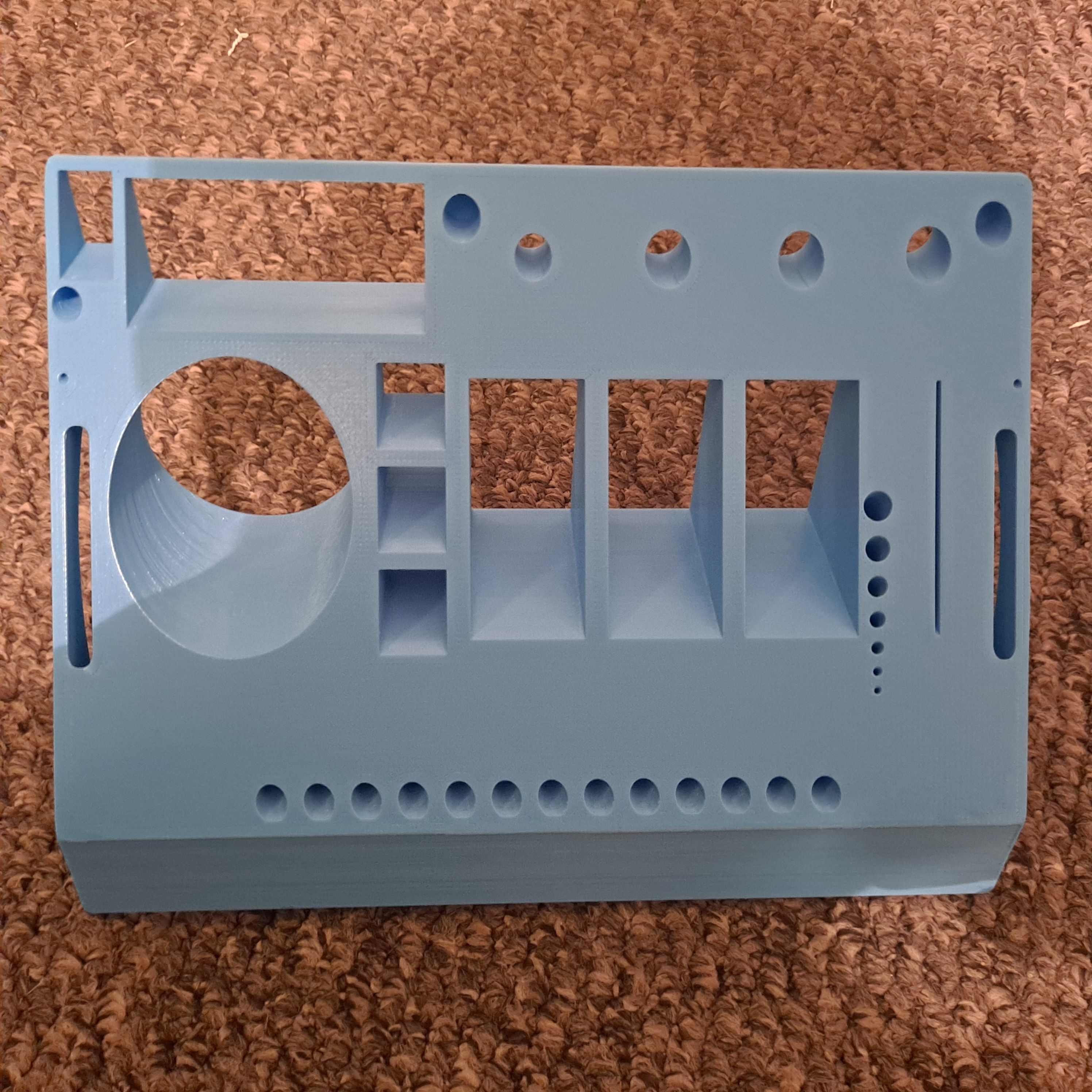 3D PRINT ORGANIZER SUPPORTLESS TOOL STATION CREALITY ULTIMAKER 3D model ...