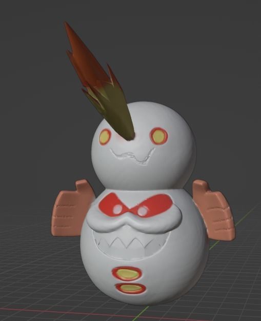 Darmanitan Galarian Form Zen Mode 3D model 3D printable | CGTrader