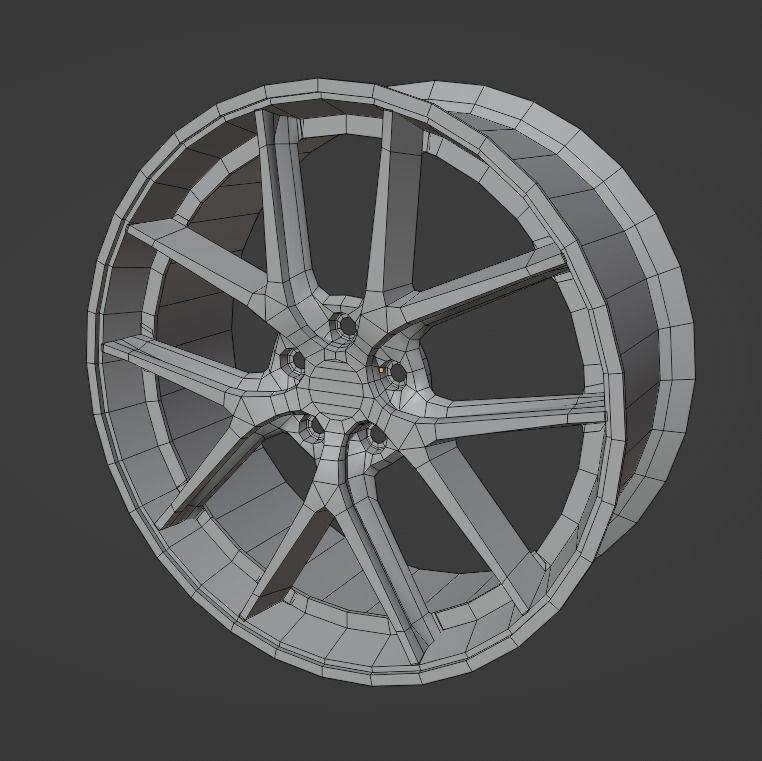 3D model Car rims BBS VR / AR / low-poly | CGTrader