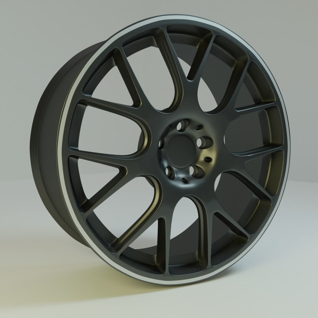3D model Car rims BBS VR / AR / low-poly | CGTrader