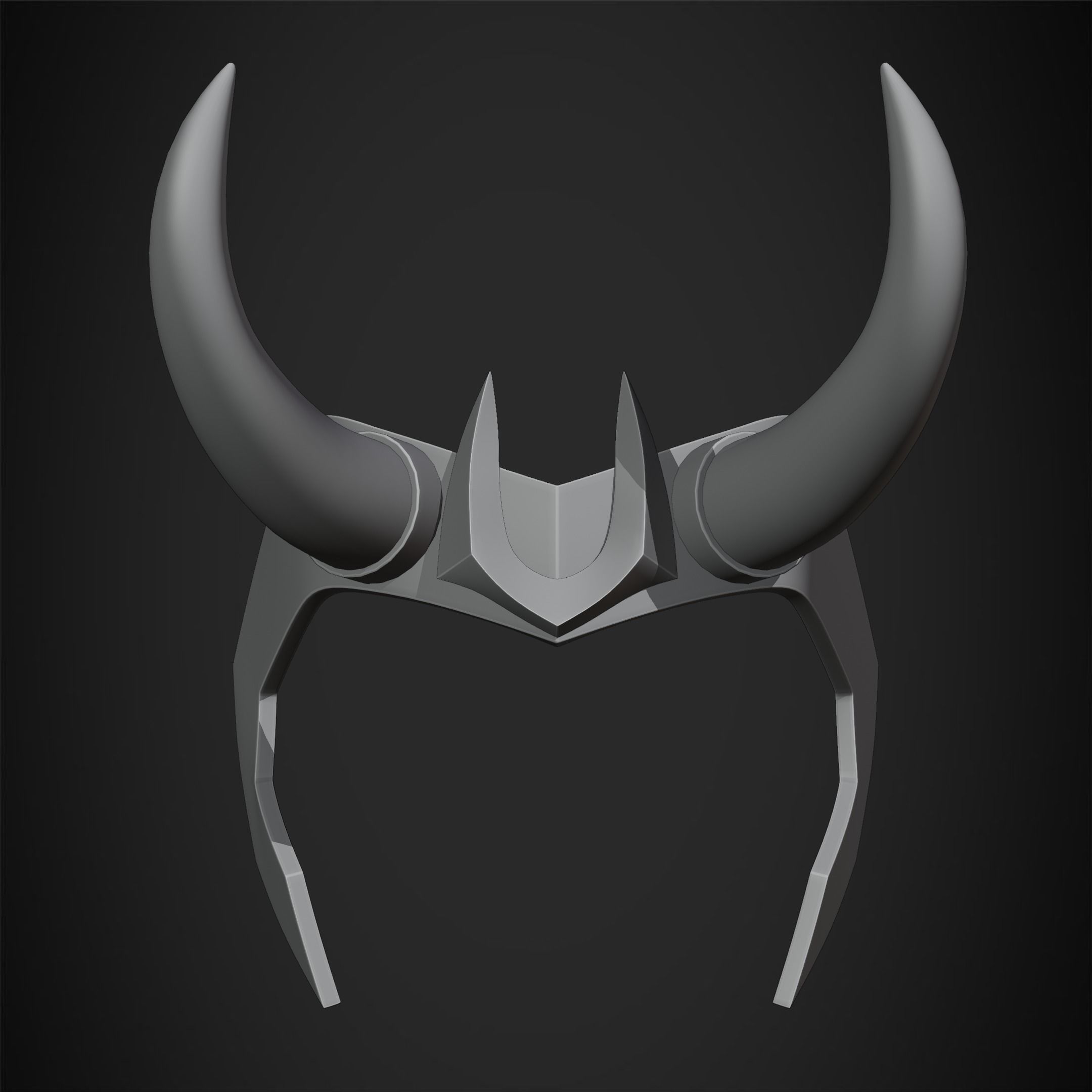 Loki Crown for Cosplay 3D model 3D printable | CGTrader