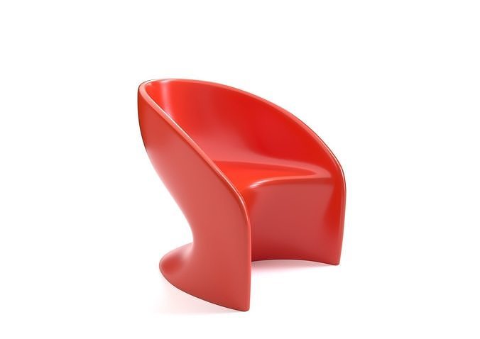 Plastic Chair 3D model | CGTrader