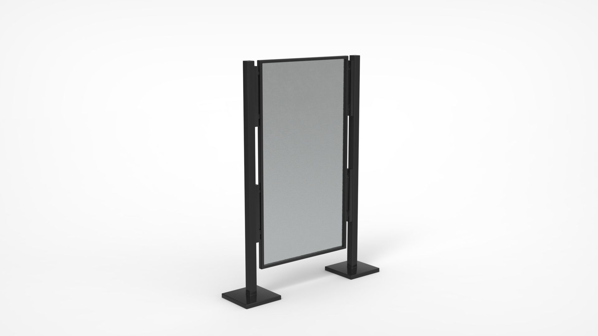 Outdoor Advertising Stand V4 3D model | CGTrader
