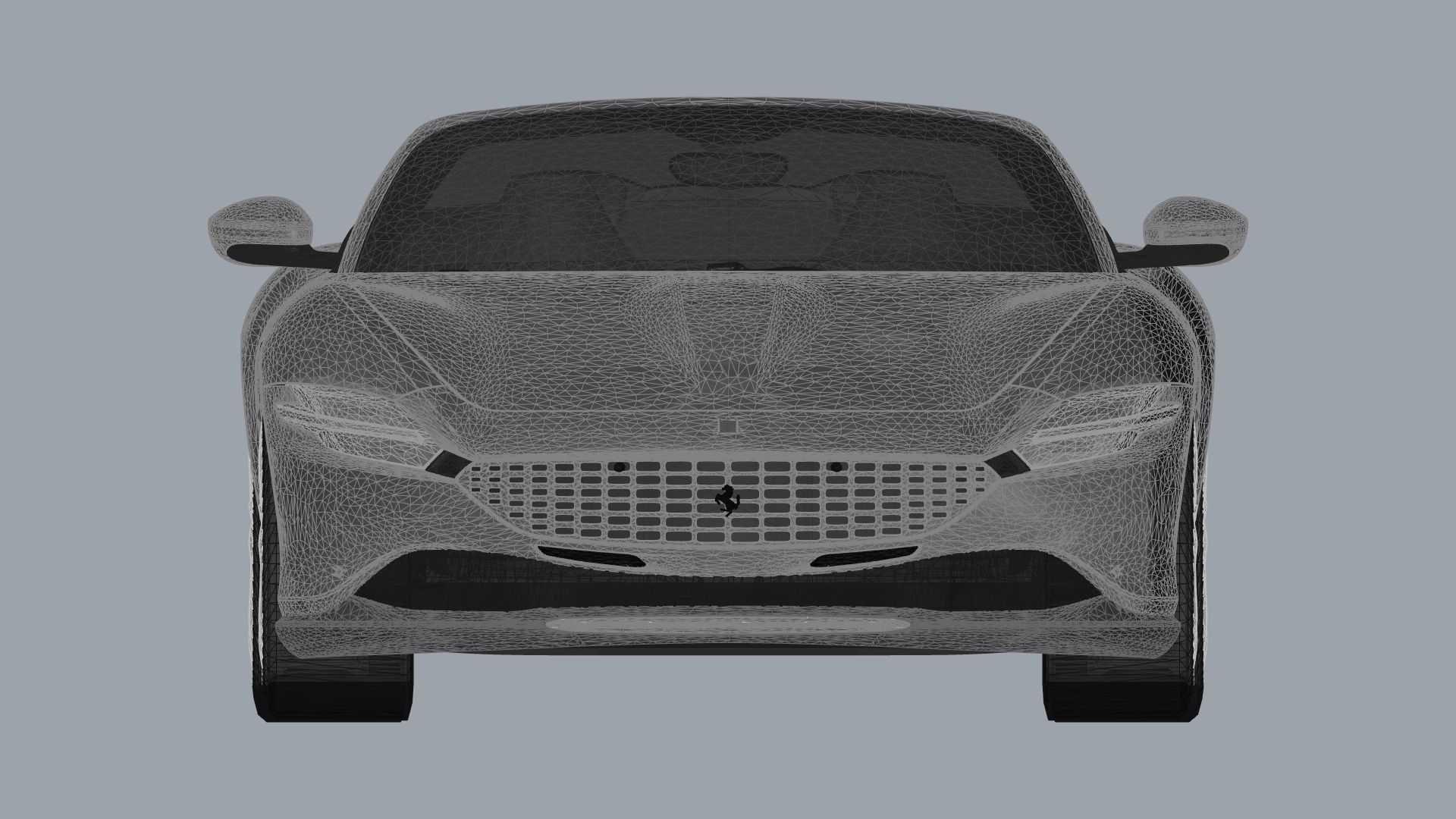 Ferrari Roma Spider 2024 3D model | CGTrader