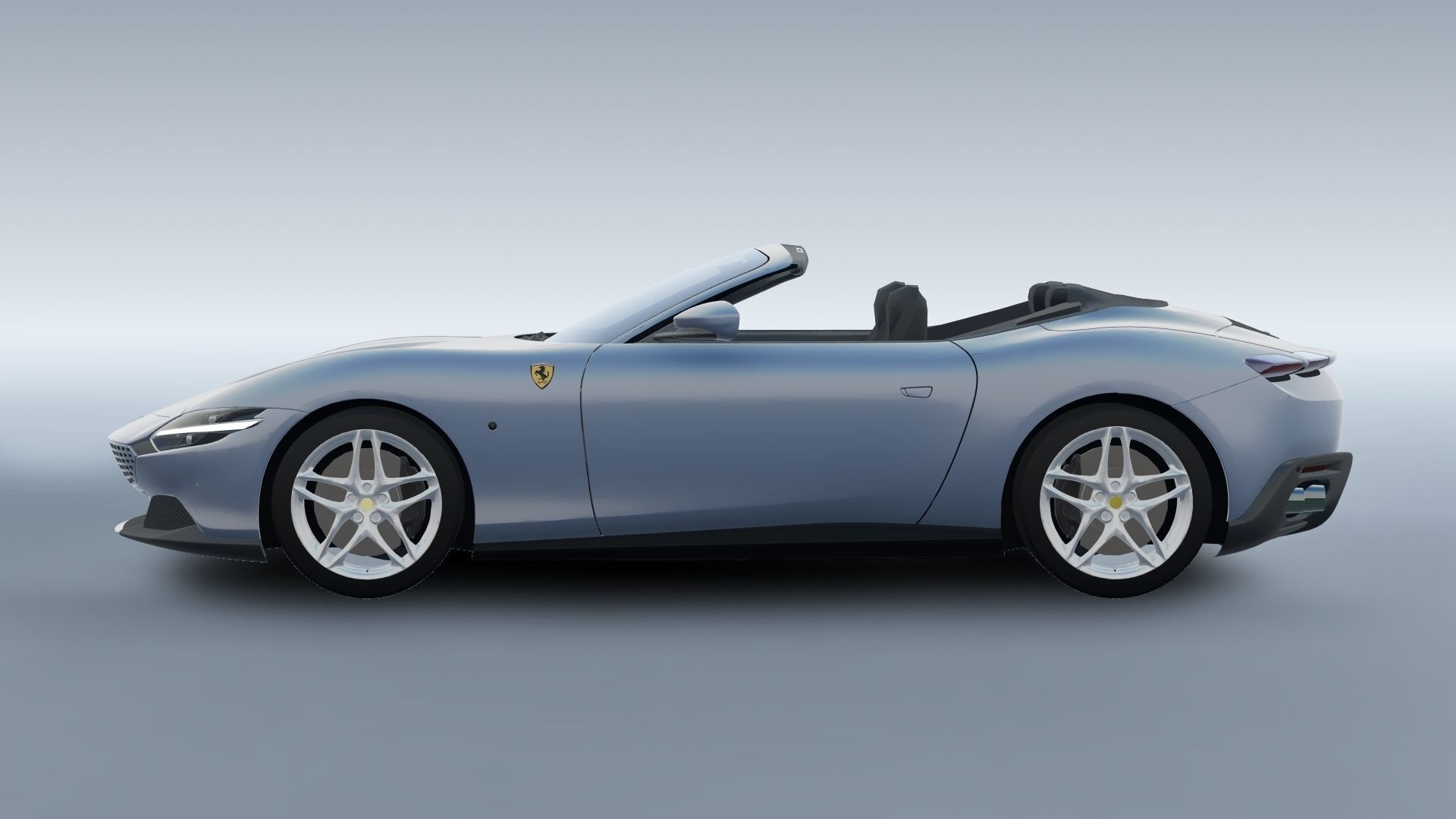 Ferrari Roma Spider 2024 3D model | CGTrader
