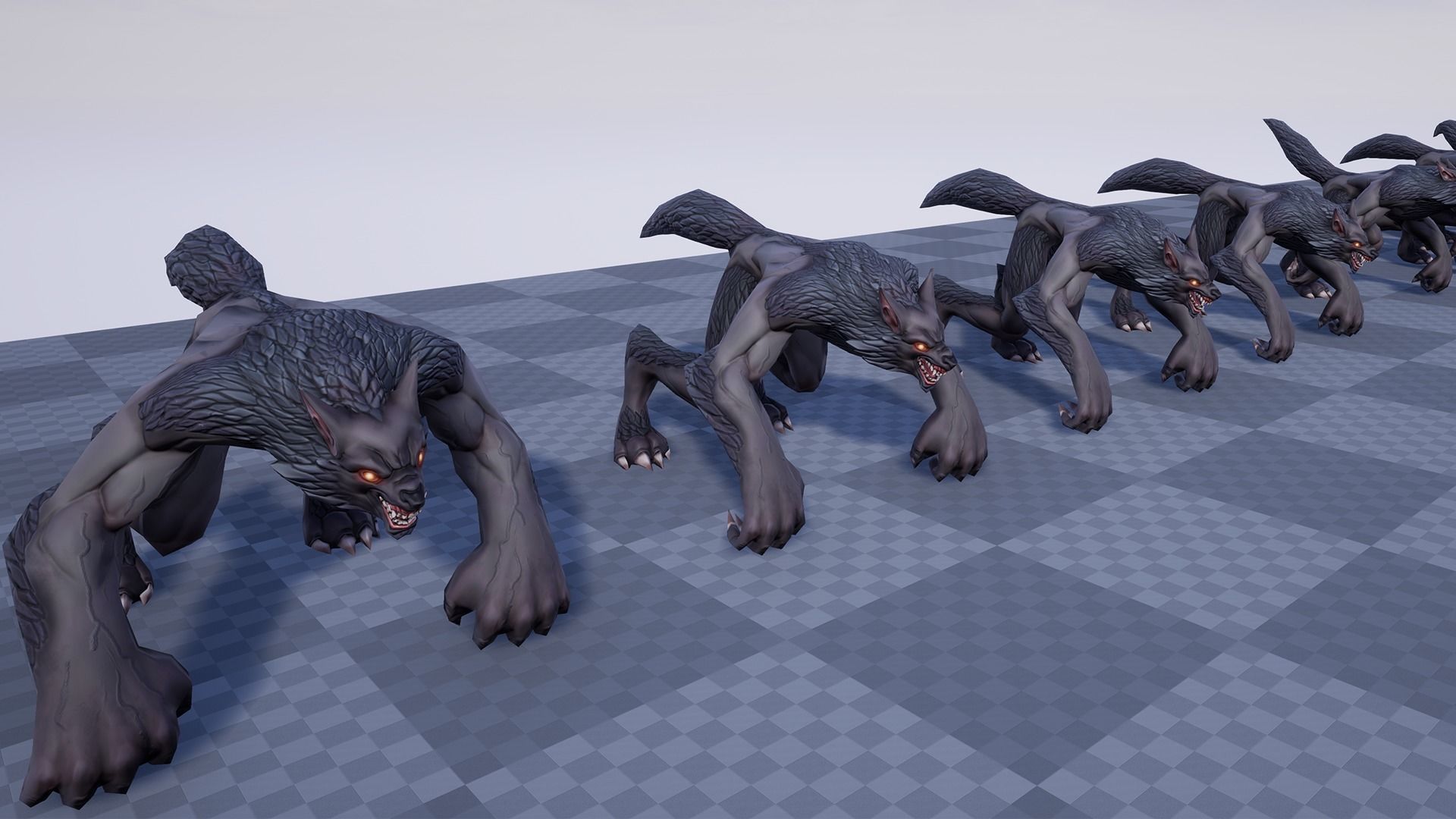 3D model Stylized Werewolf VR / AR / low-poly | CGTrader