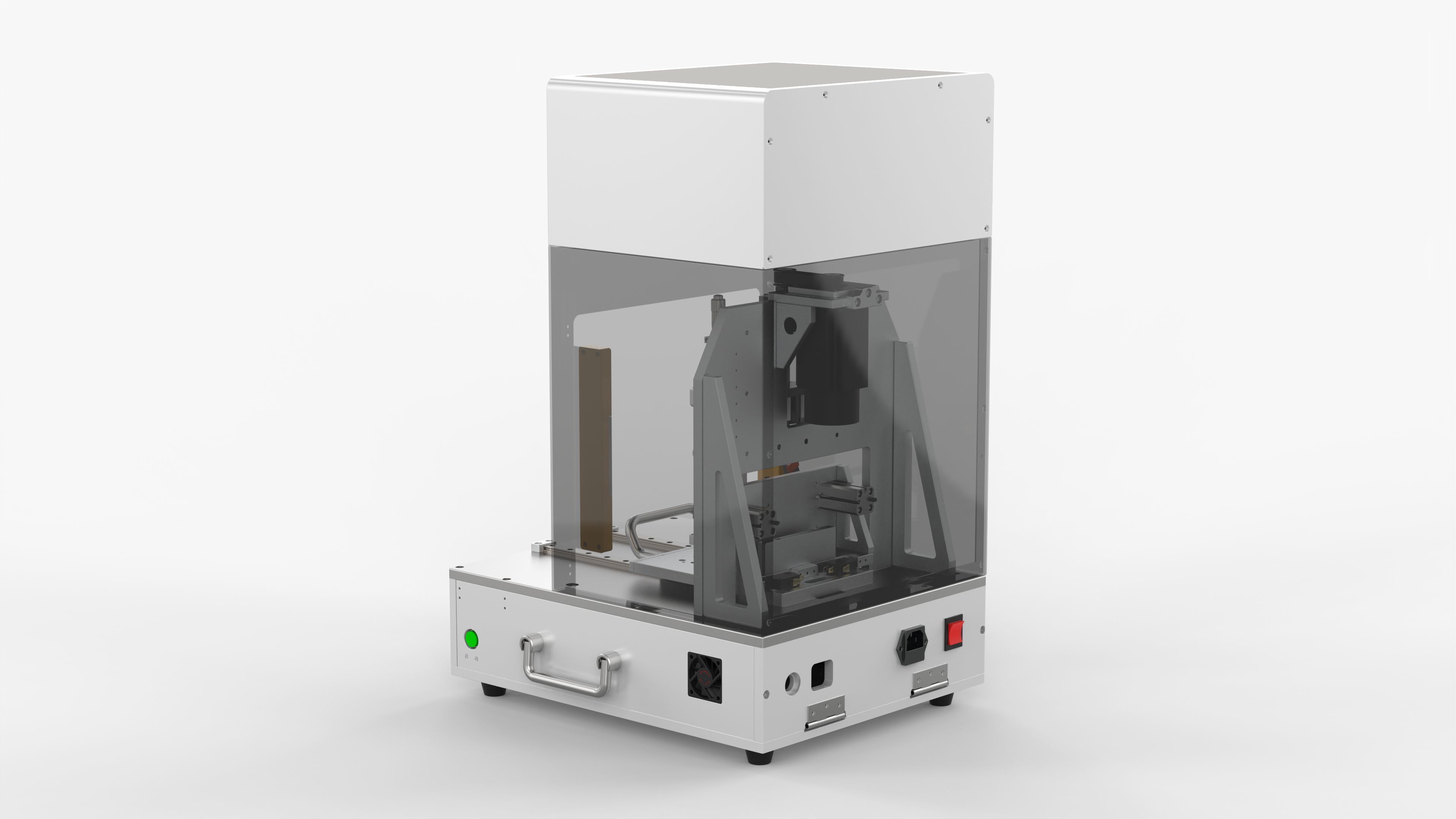 Automatic Battery Foam Pressing Machine 3D model | CGTrader