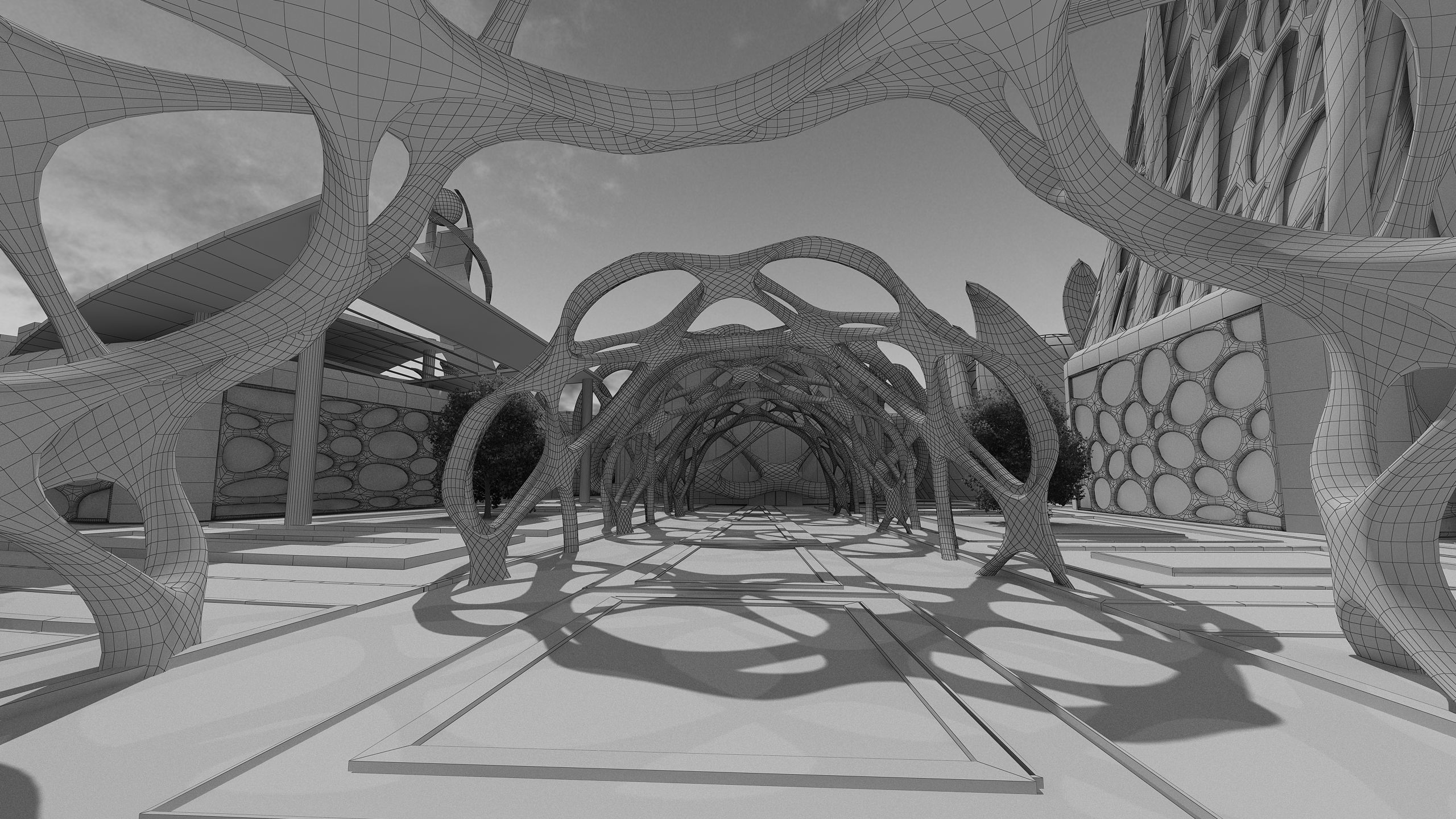 0150 - Nanotechnology Research Center - 2D Drawings-3D Files 3D model ...