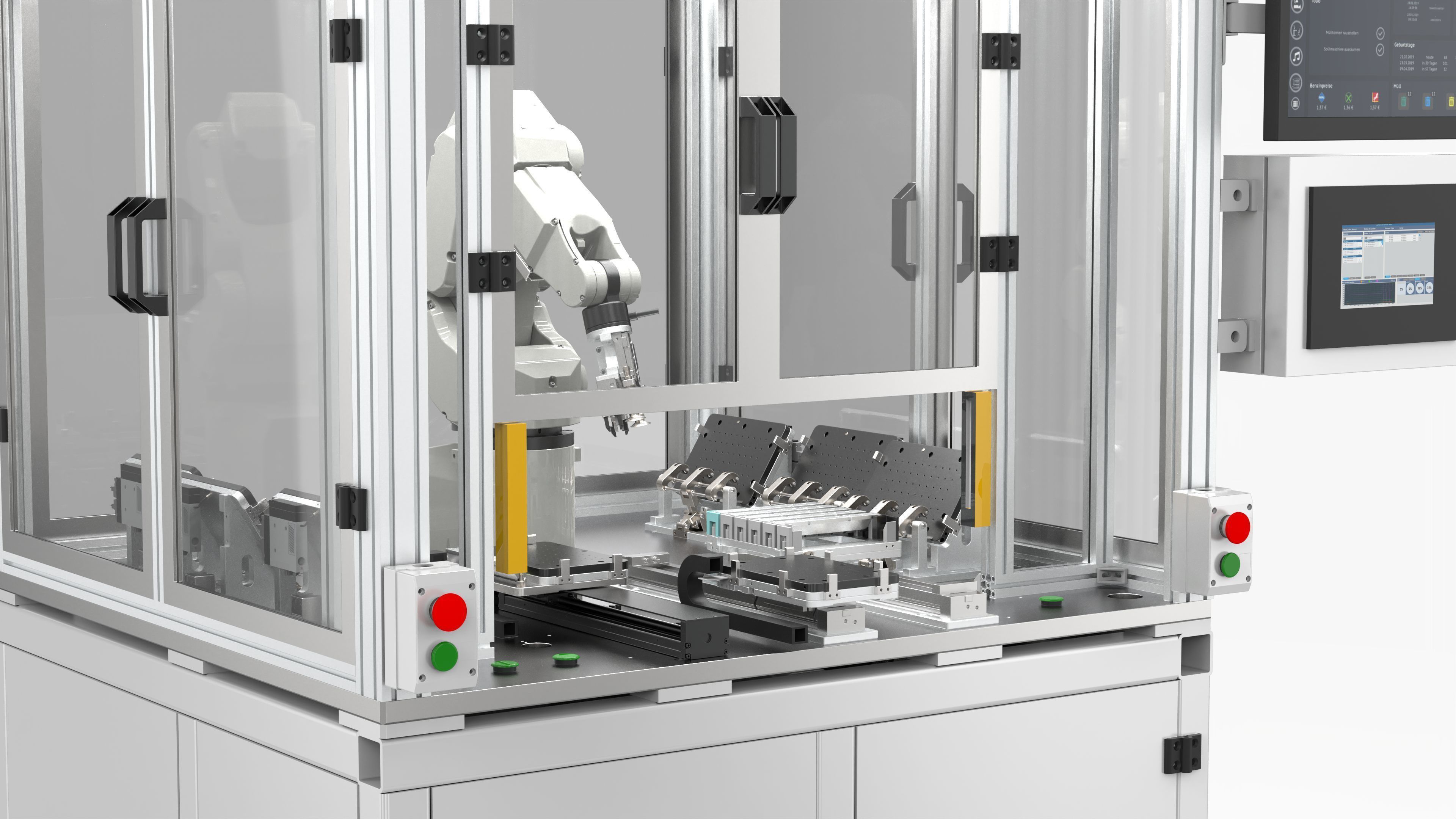 Automatic Magnet Heat Holding Assembly Machine 3D model | CGTrader