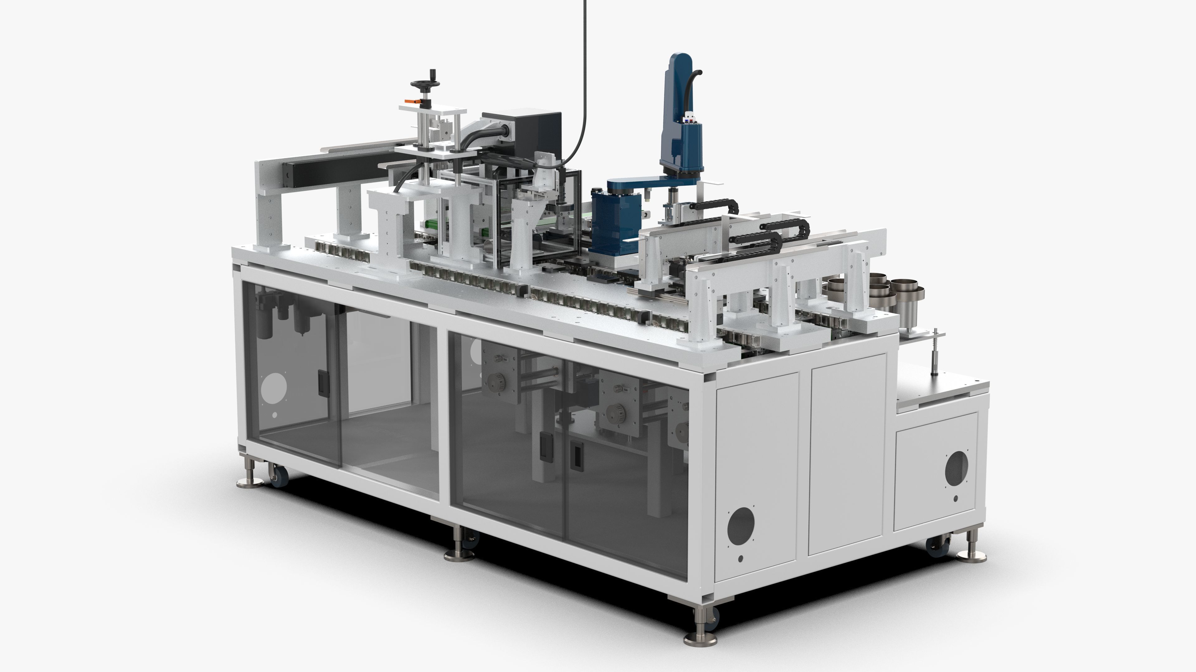 Automatic Radium Welding Loading and Unloading Machine 3D model | CGTrader