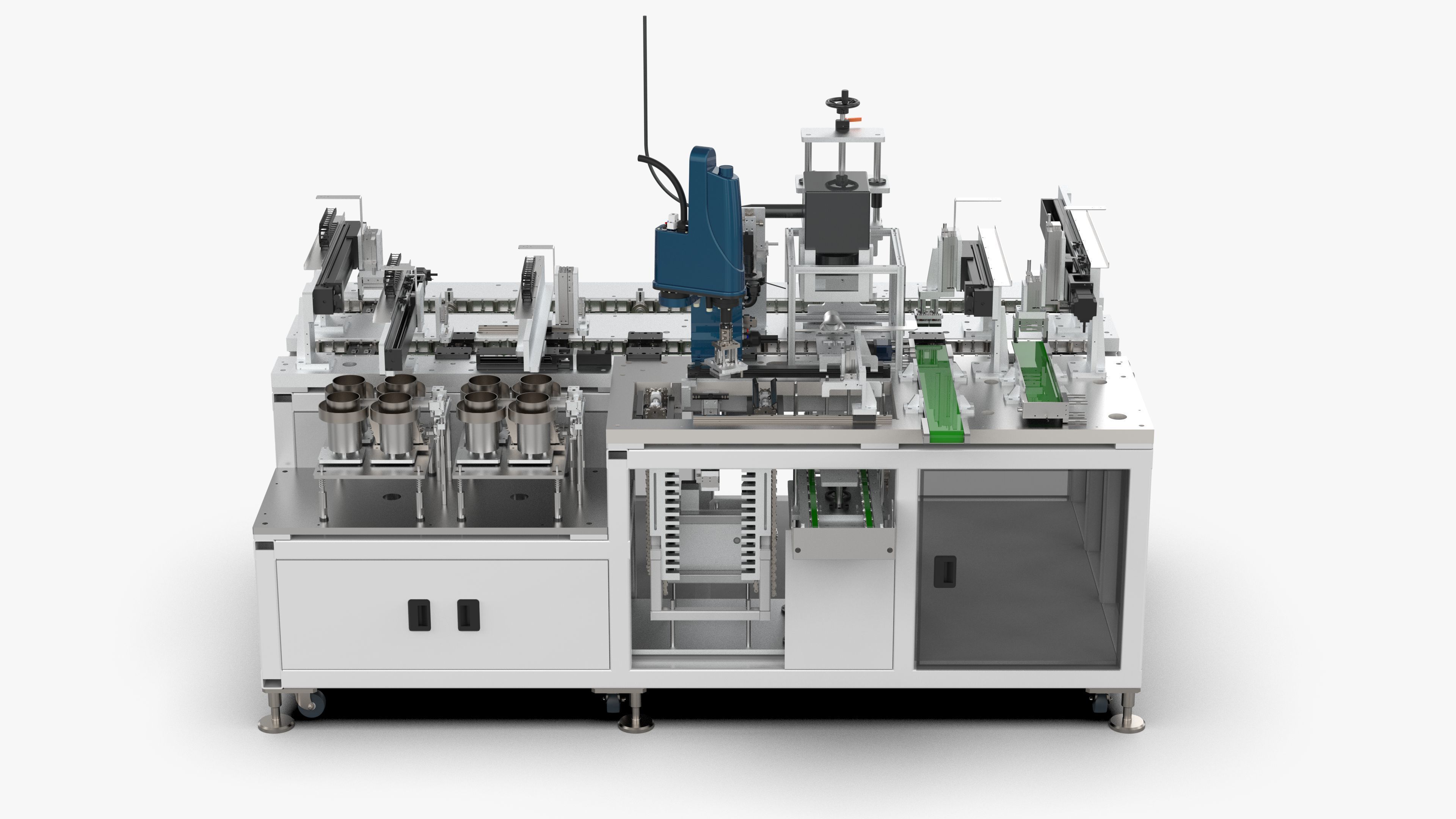 Automatic Radium Welding Loading and Unloading Machine 3D model | CGTrader