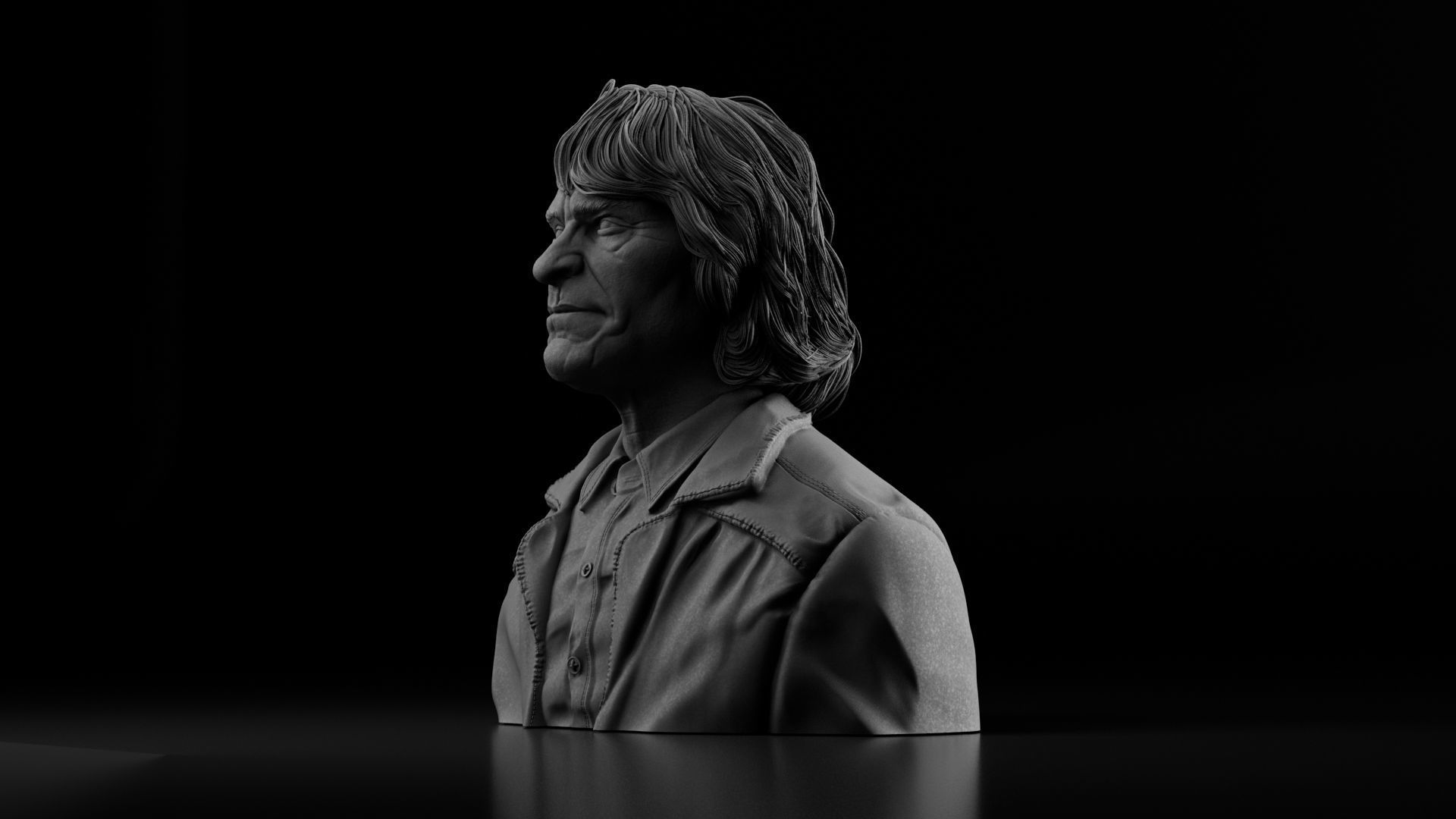 Joaquin Phoenix - Arthur Fleck - Joker 3D model 3D printable | CGTrader