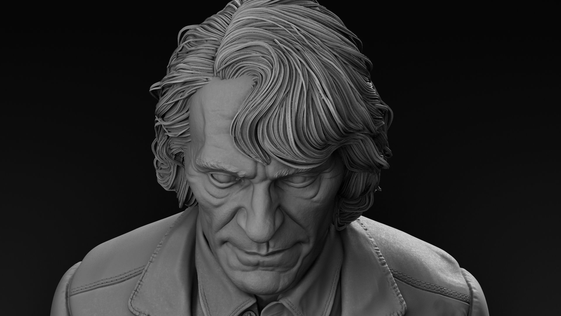 Joaquin Phoenix - Arthur Fleck - Joker 3D model 3D printable | CGTrader