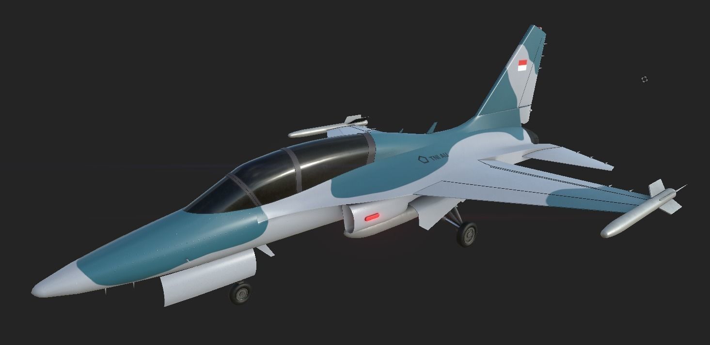T-50 Golden Eagle 3D model | CGTrader