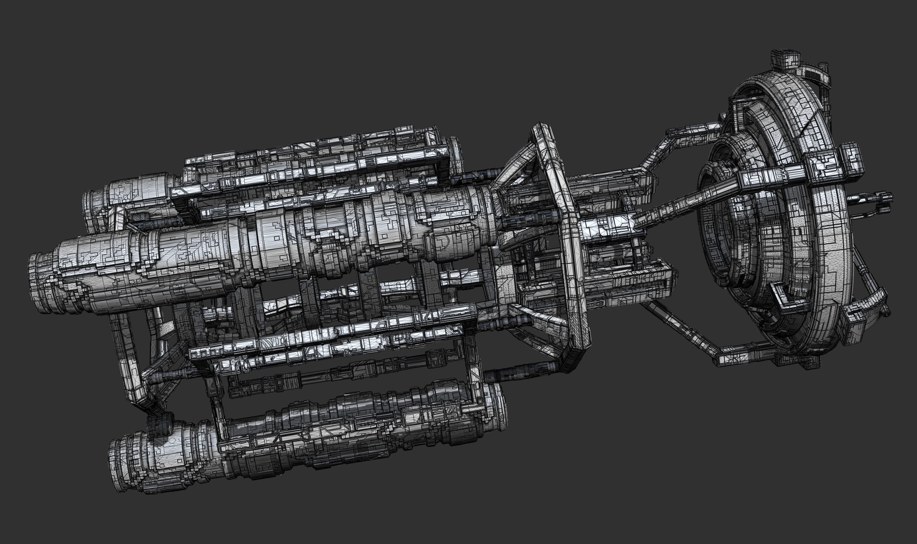 space equipment node 00199 3D model | CGTrader