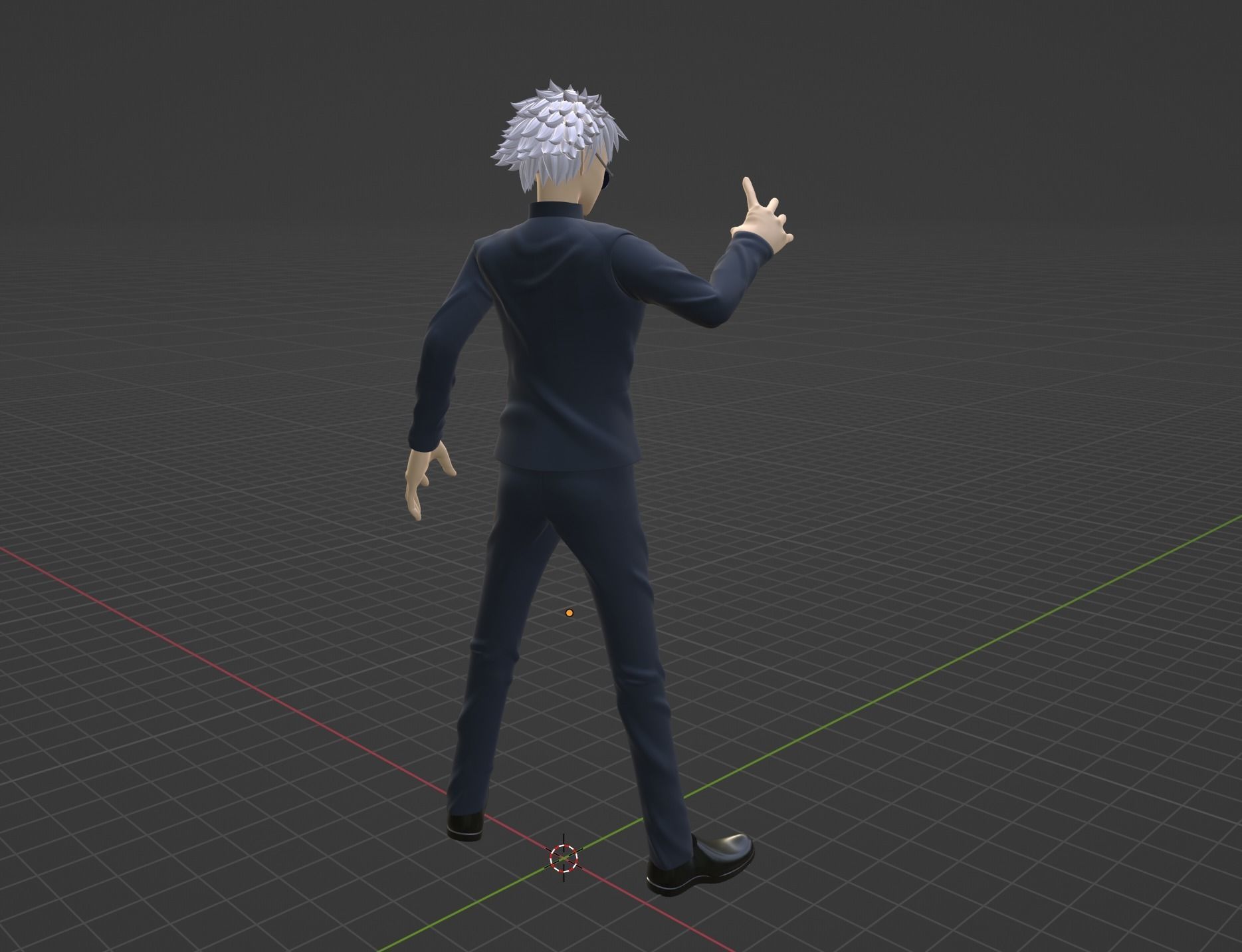 Satoru Gojo - Jujutsu Kaisen 3D model rigged | CGTrader