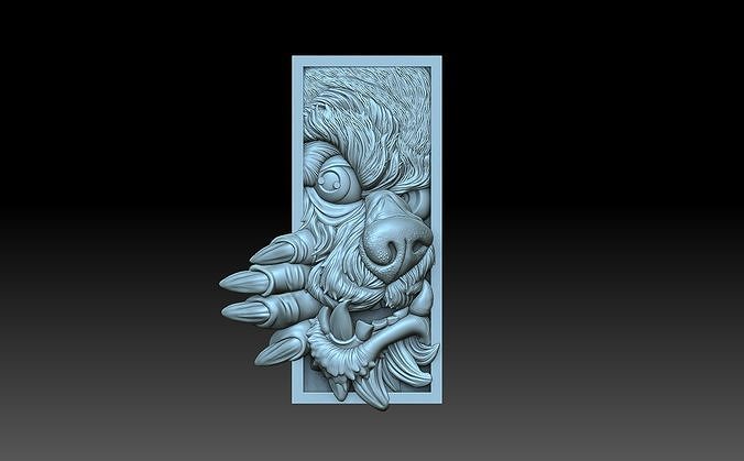 The American Werewolf 3D model 3D printable | CGTrader