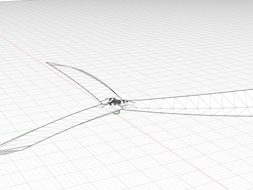 Mechanical Fan 4 3D model rigged | CGTrader