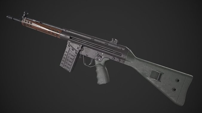 3D model Heckler and Koch Gewehr 3 A3 VR / AR / low-poly | CGTrader
