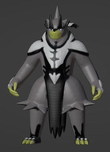 Urshifu Single Strike Style 3D model 3D printable | CGTrader