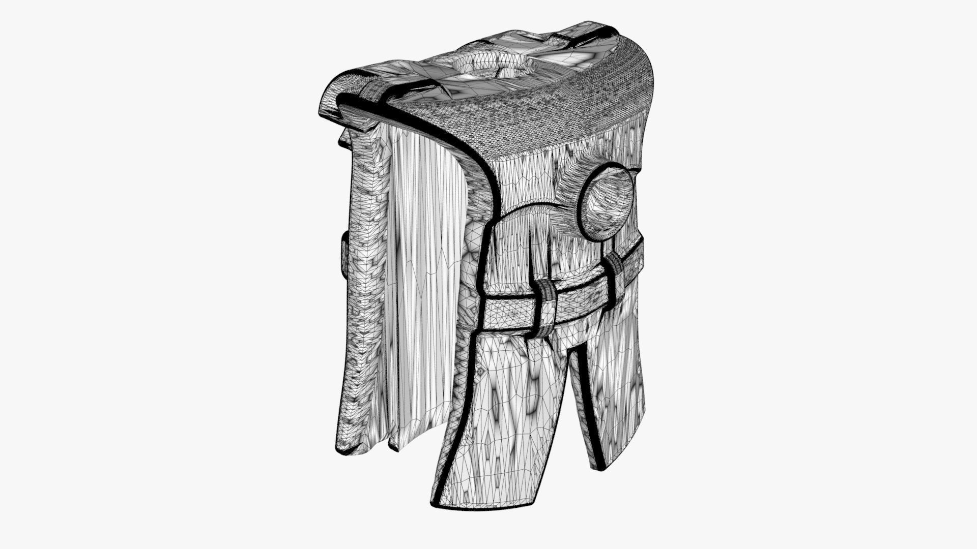 Real Size Lego Coat For Minifigure 3D model | CGTrader