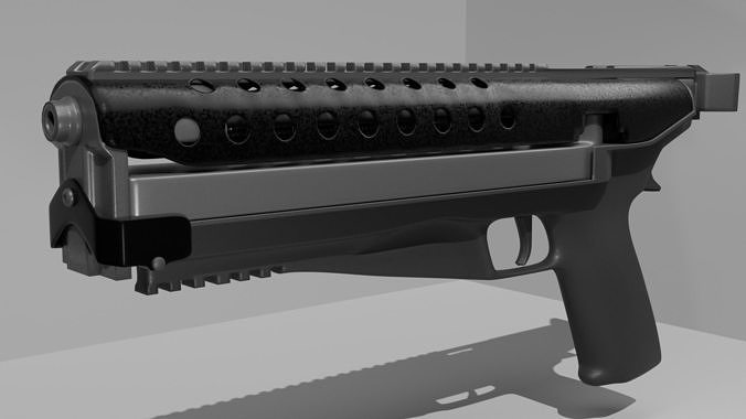 Keltec P50 Pistol 3D model | CGTrader