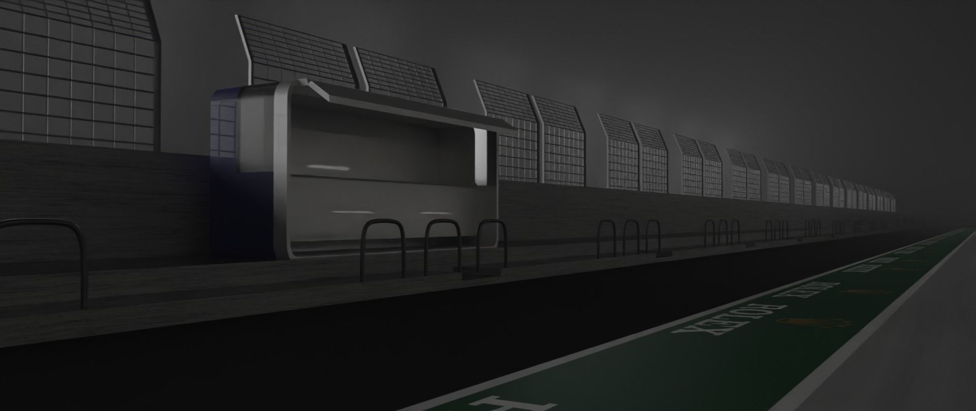 3D model F1 Pitlane VR / AR / low-poly | CGTrader