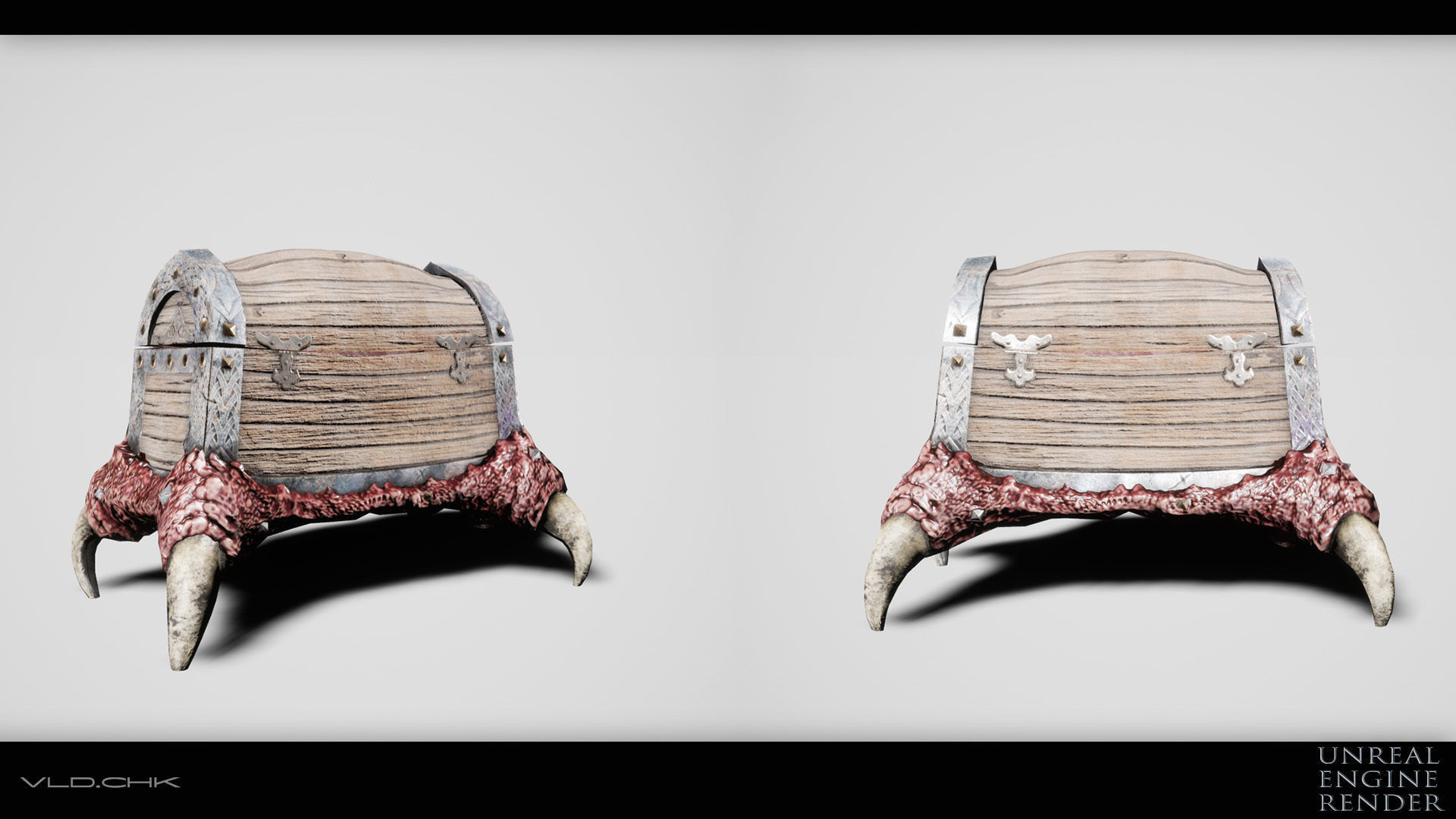 3D model Chest Demon VR / AR / low-poly | CGTrader