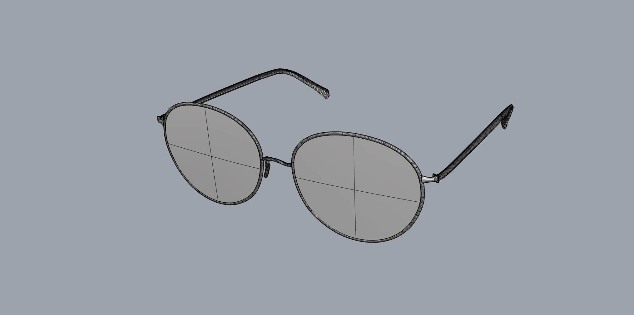 3D model Glasses 002 VR / AR / low-poly | CGTrader