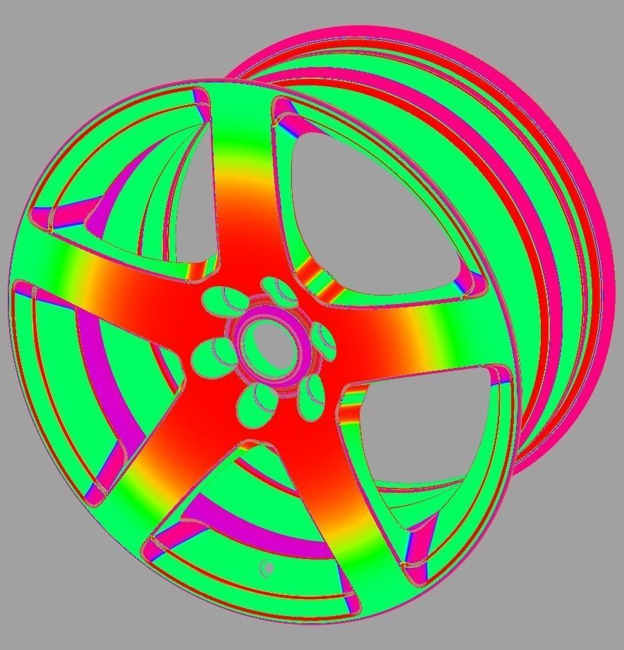 Dodge Viper Disc making in Alias AutoStudio 3D model | CGTrader