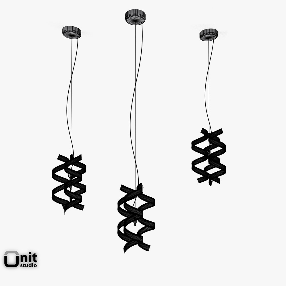 Pendant light Astro MetalLux Set 3D model | CGTrader
