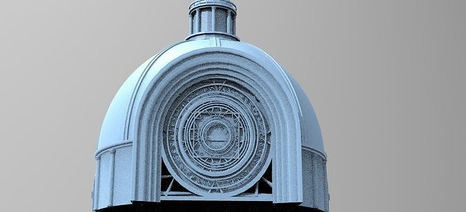 DR Strange Tower observatory 1 3D model | CGTrader