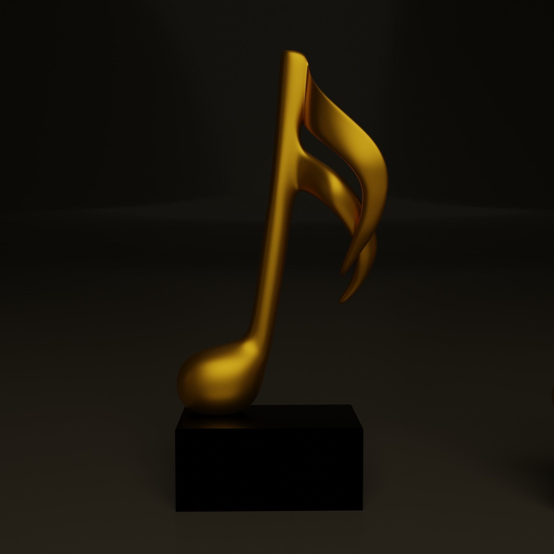 Music Notes 3D model 3D printable | CGTrader
