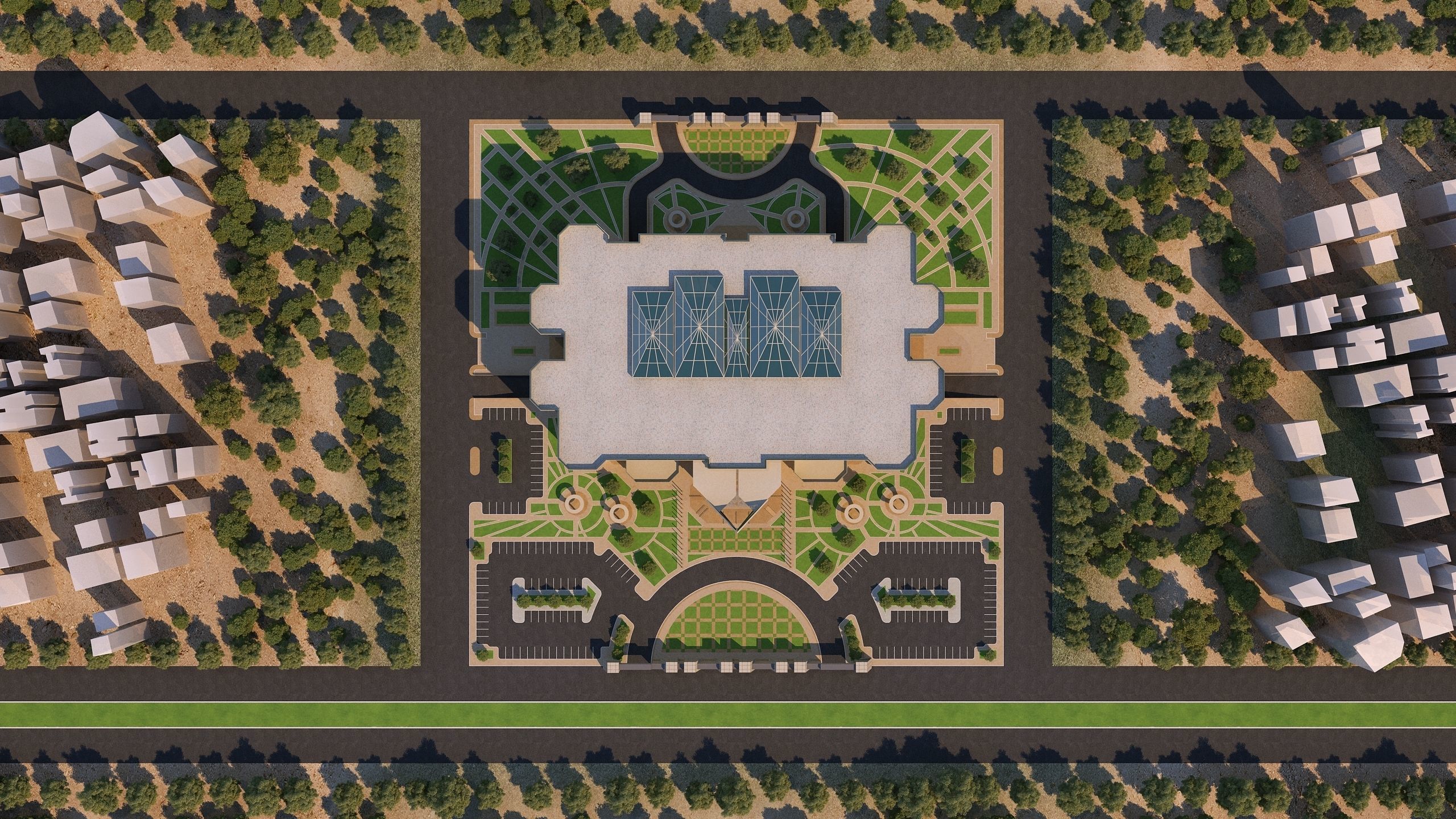 0152 - Courthouse Architecture Project - 2D Drawings-3D Files 3D model ...