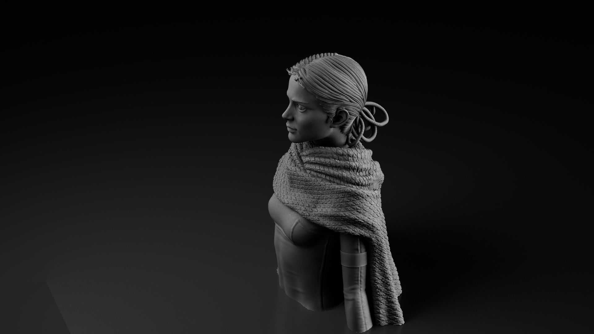 Natalie Portman - Padme Amidala - Star Wars Episode II 3D model 3D ...