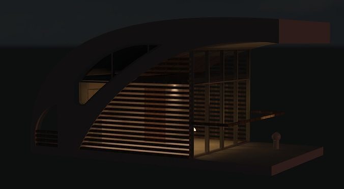 Floating House 3D model | CGTrader