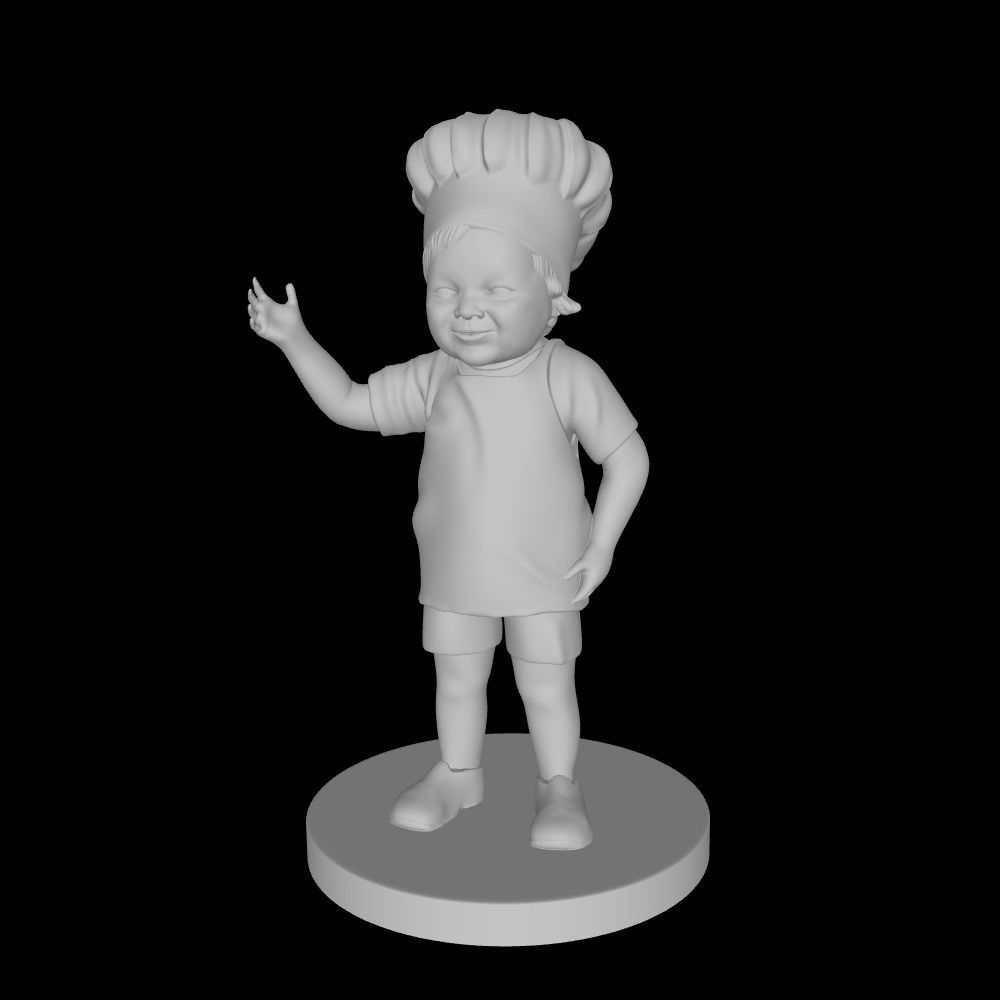 CHEF KOBE EATS - KOBE EATS- CHEF KOBE - KOBE YN 3D model 3D printable ...