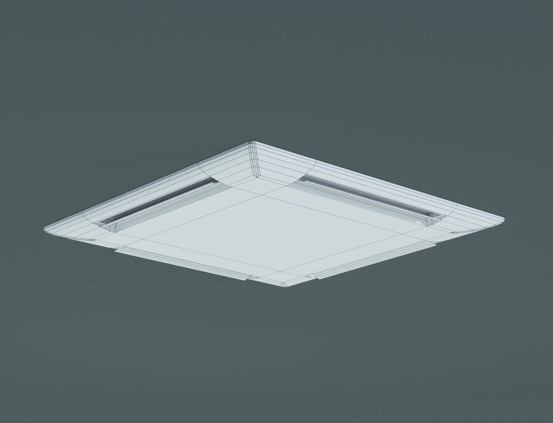 3D model Low Poly Ceiling Air Conditioner VR / AR / low-poly | CGTrader